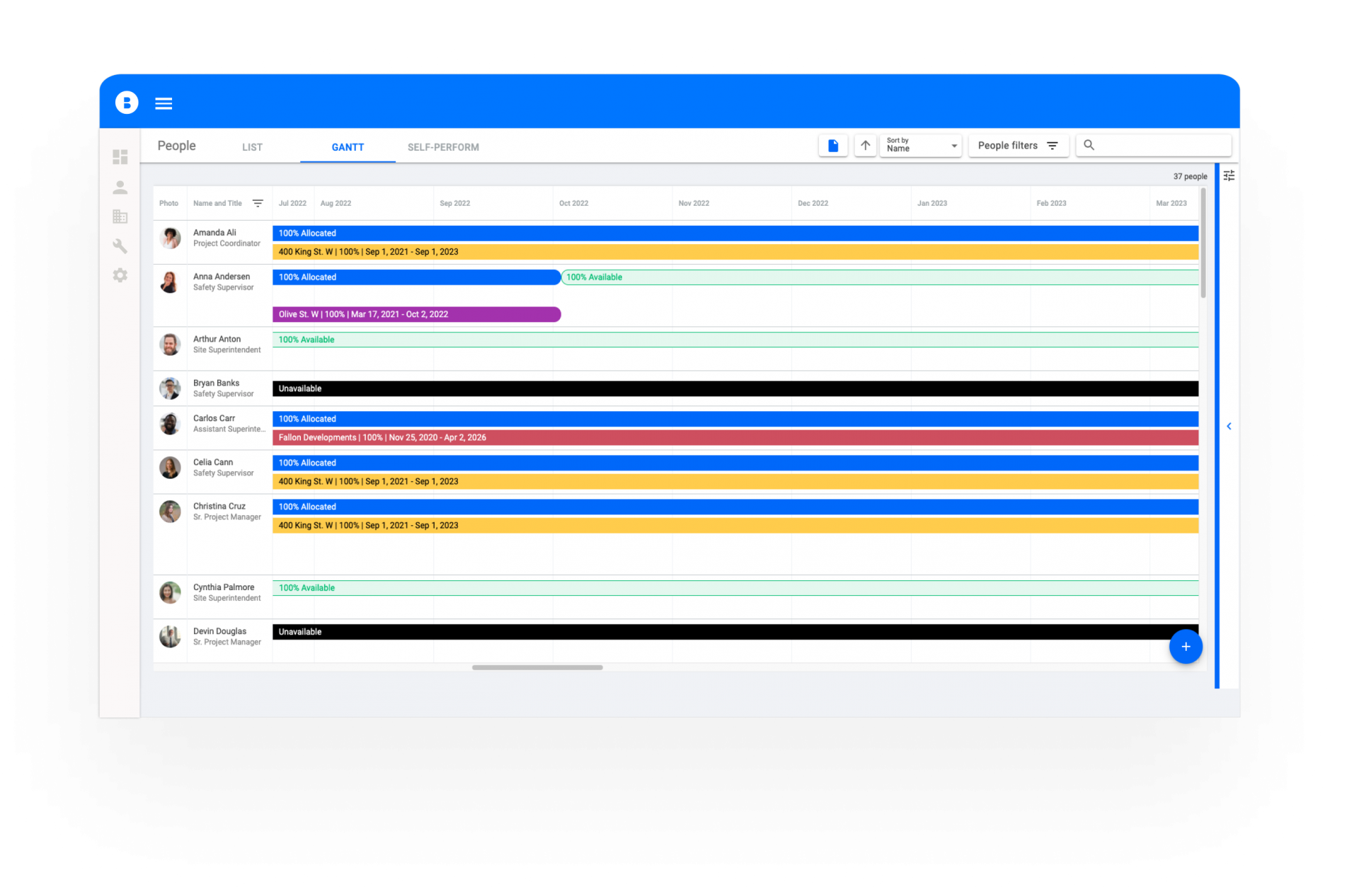 Construction Human Resources Database - Bridgit