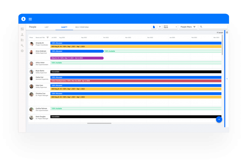 Construction Human Resources Database - Bridgit
