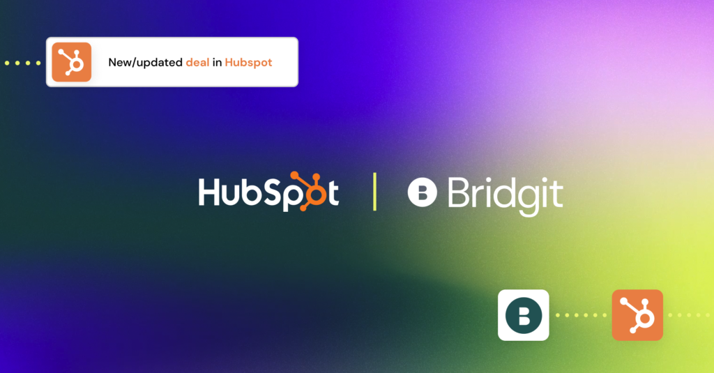 Bridgit Bench and Hubspot Integration - Bridgit