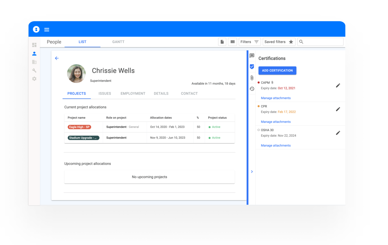 Construction risk management with Bridgit Bench - Bridgit