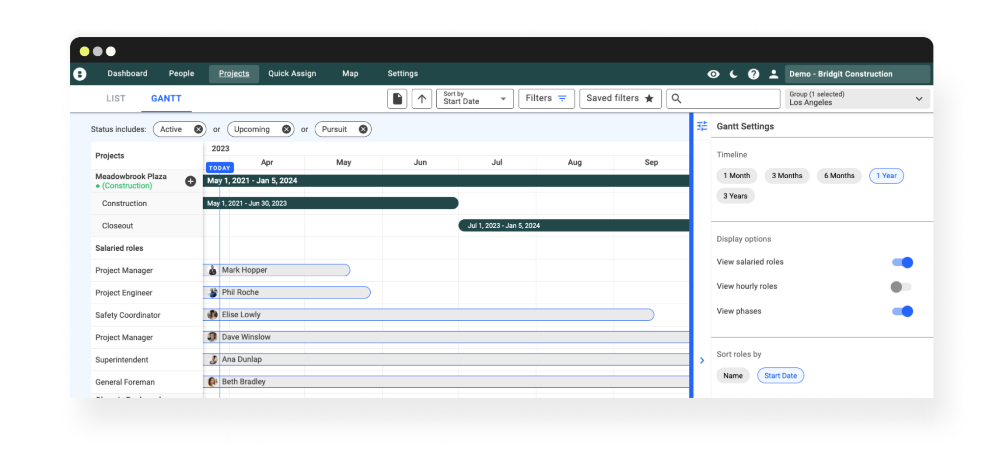 Workforce planning for your entire team | Bridgit Bench - Bridgit